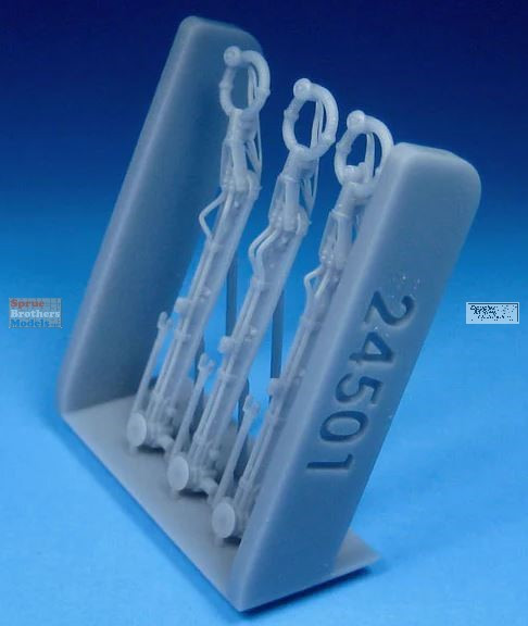 BARBR24501 1:24 BarracudaCast Spitfire Early Control Columns - Sprue ...