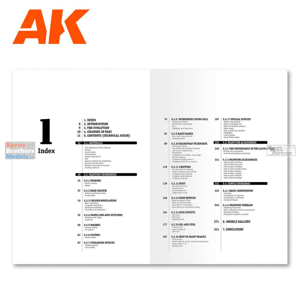 AKI000038V6 AK Interactive - FAQ 2 by Mig Jimenez (6th Edition) - Sprue ...