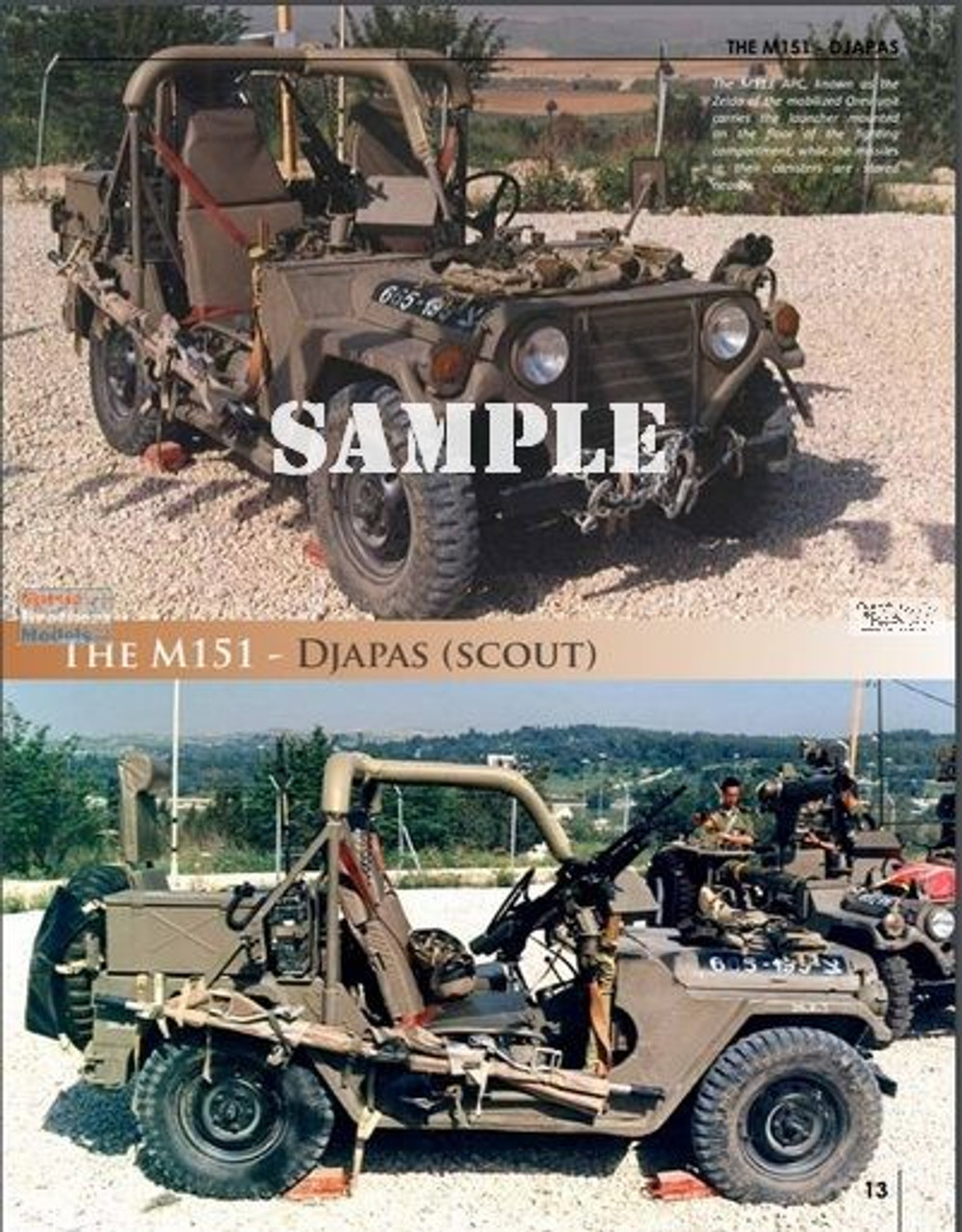 DEP0035 Desert Eagle Publications -Jeeps Tank Hunters M151 & Landrovers in IDF Service - Part 1 ...