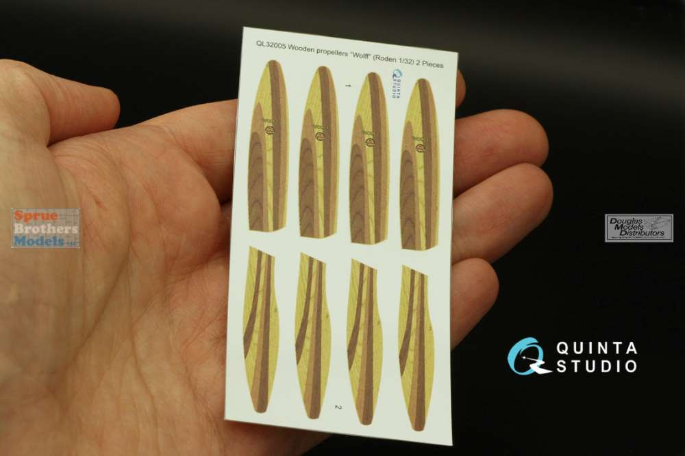 QTSQL32005 1:32 Quinta Studio "Wolff" Propeller (ROD kit) - Sprue ...