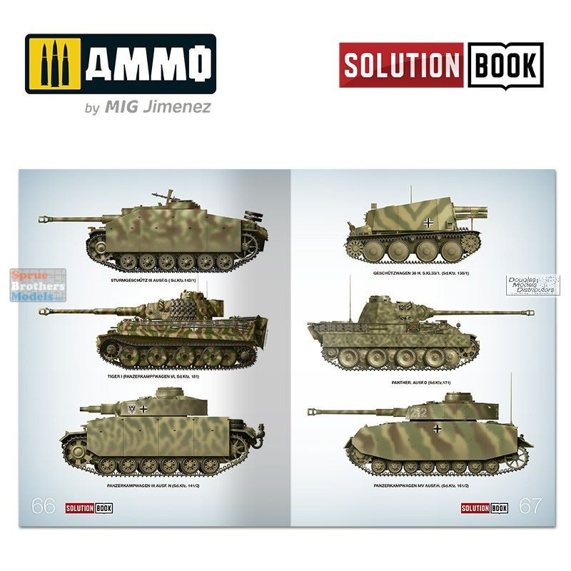 AMM7727 AMMO by Mig Solutions Box - WW2 German Mid-War Vehicles Colors ...