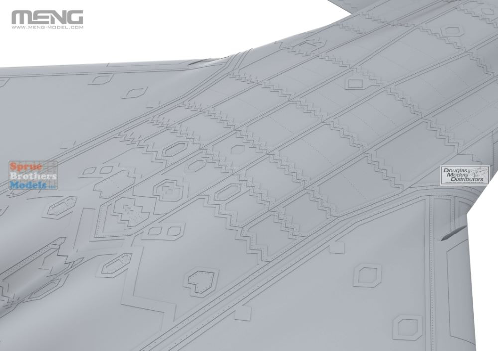 MNGLS002 1:48 Meng Chinese J-20 Stealth Fighter - Sprue Brothers Models LLC