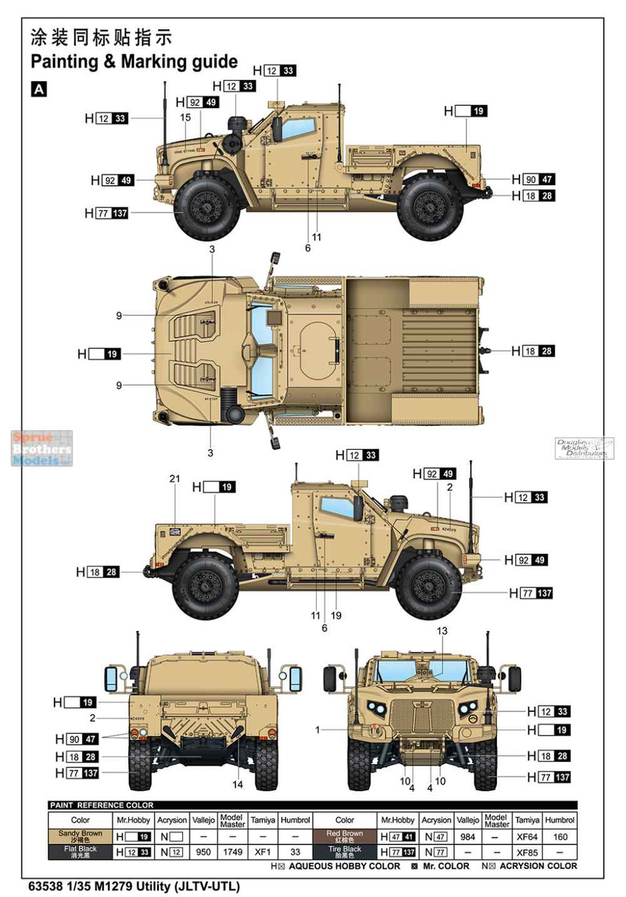 ILK63538 1:35 I Love Kit M1279 Utility (JLTV-TUL) - Sprue Brothers ...
