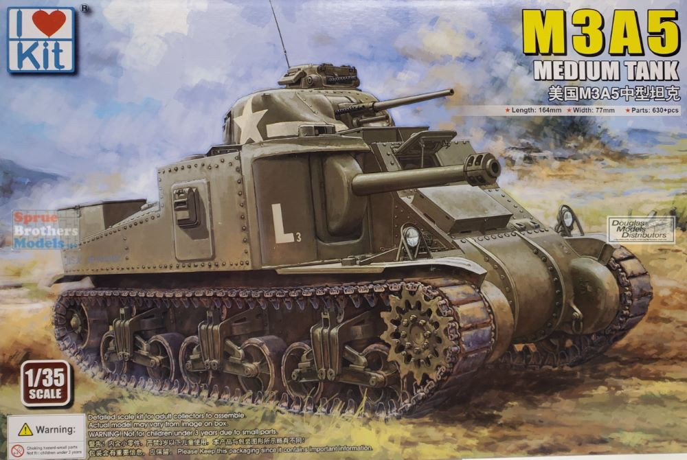 ILK63519 1:35 I Love Kit M3A5 Lee - Sprue Brothers Models LLC