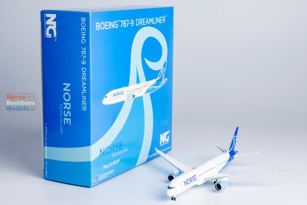 NGM55111 1:400 NG Model Norse Airways B787-9 Reg #G-CKOF (pre-painted ...