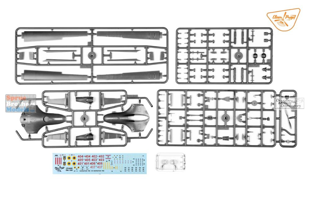 CLPCP48009 1:48 Clear Prop Models TB.2 UAV - Sprue Brothers Models LLC