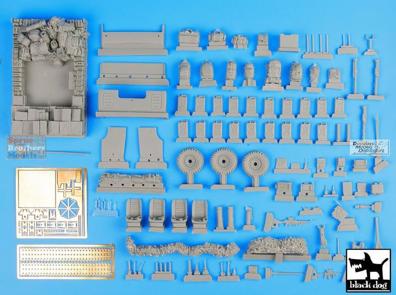 BLDT35078T 1:35 Black Dog M1078 LMTV War Pig & Humvee Special Forces ...