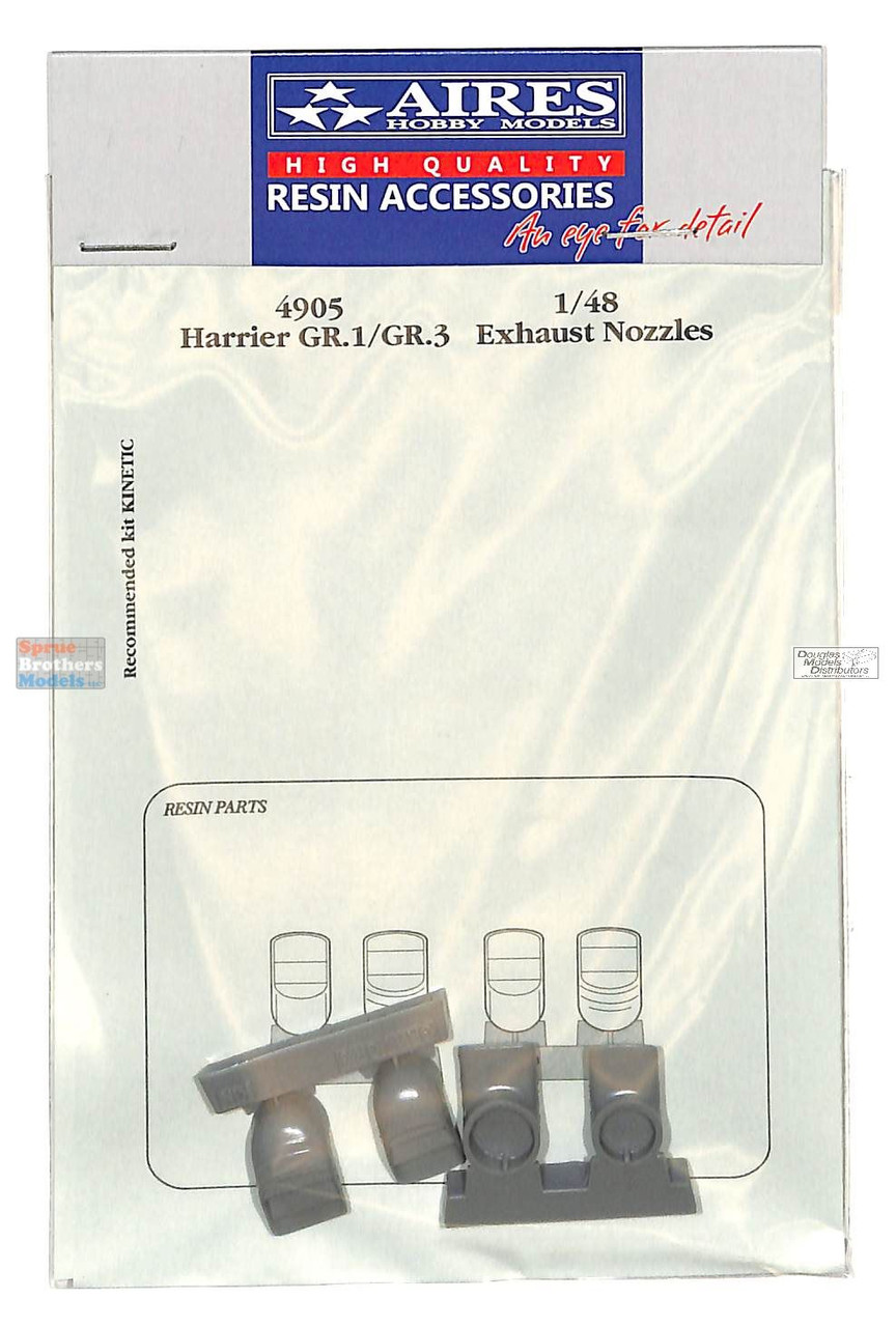 ARS4905 1:48 Aires Harrier GR.1/GR.3 Exhaust Nozzles (KIN kit) - Sprue ...