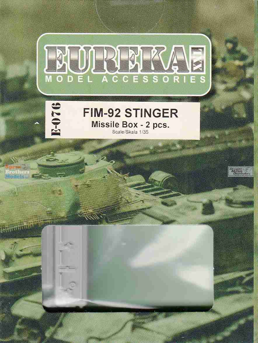 EURE076 1:35 Eureka XXL - FIM-92 Stinger Missile Box - Sprue Brothers ...
