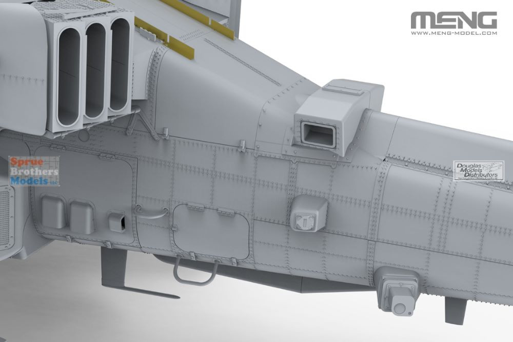 MNGQS005S 1:35 Meng AH-64D Saraf (Apache) IAF Heavy Attack Helicopter ...