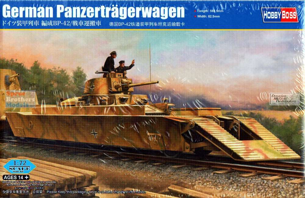 HBS82936 1:72 Hobby Boss German Panzerjagerwagen - Sprue Brothers ...