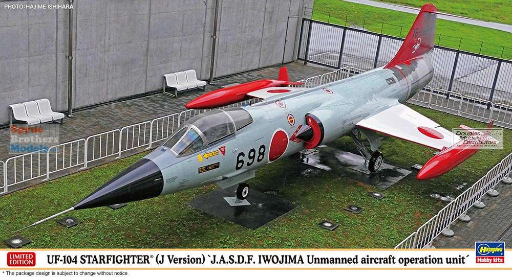 HAS07527 1:48 Hasegawa UF-104J Starfighter 'JASDF IwoJima Unmanned ...