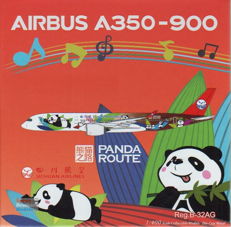 NGM39062 1:400 NG Model Sichuan Airlines Airbus A350-900 Reg #B-32AG ...