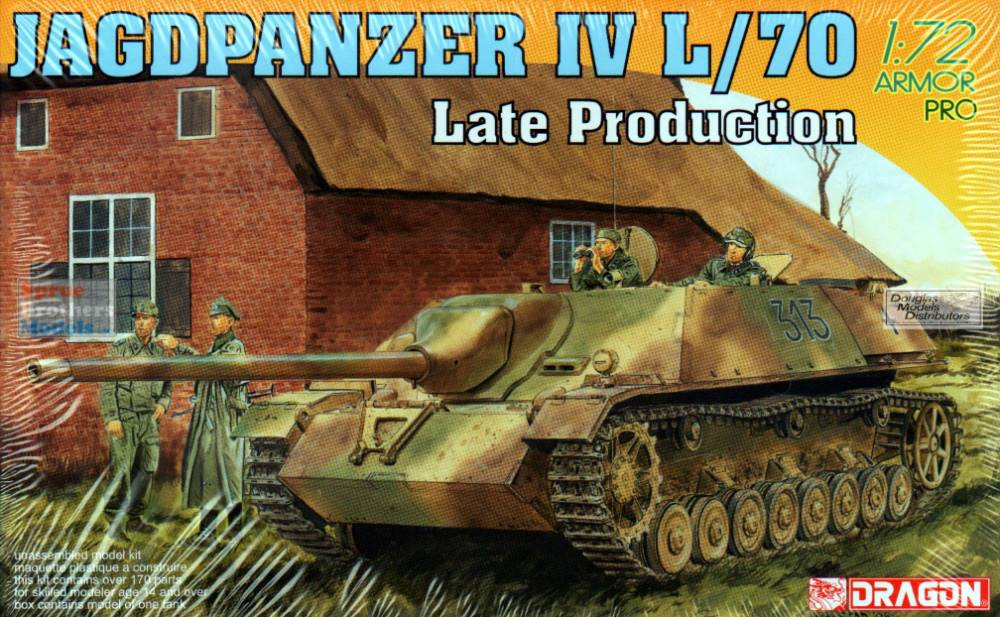 DML7293 1:72 Dragon Jagdpanzer IV L/70 (Late Production) - Sprue ...