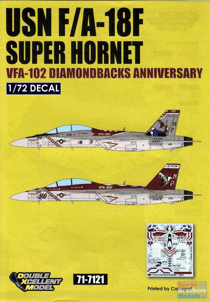 CAMP72003 1:72 CAM Pro Decals - F-18C Hornet VFA-86 VFA-146 VFA-151 VFA ...