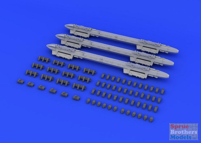 EDU648389 1:48 Eduard Brassin BLU-27 750lb Fire Bomb Set - Sprue ...