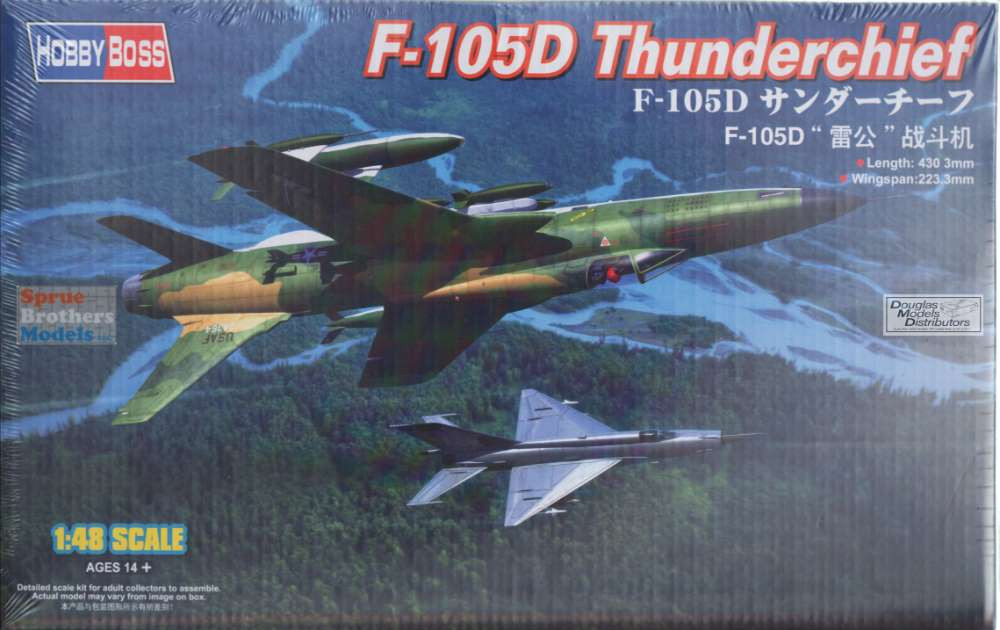 WBD48004 1:48 Warbird Decals - F-105 Thunderchief 'Thunderbirds' #48004 ...
