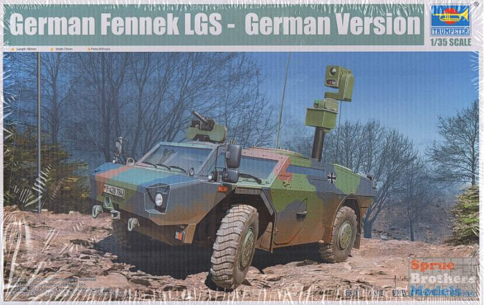 TRP05534 1:35 Trumpeter German Fennek LGS - German Version - Sprue ...