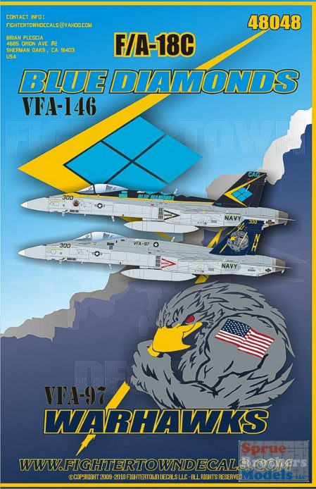 AFD48035 1:48 Afterburner Decals F-18C Hornet VFA-37 Ragin' Bulls OIF ...