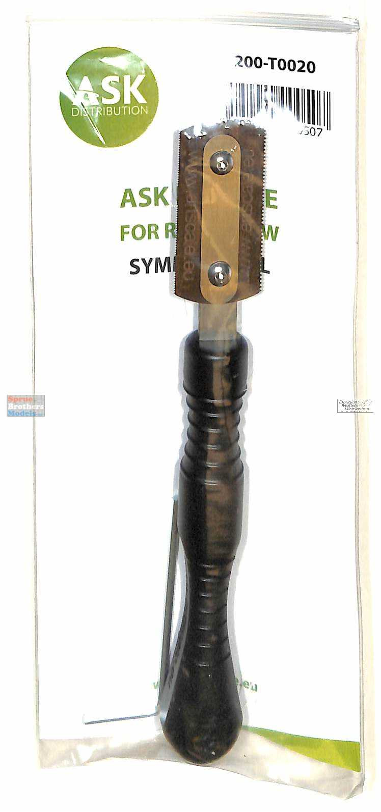 ASKT0002 ASK/Art Scale - Razor Saw Ultra & Extra Smooth (Asymmetrical ...