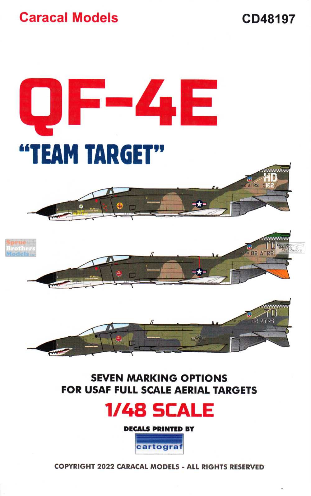 CARCD48179 1:48 Caracal Models Decals - TA-4J Skyhawk - Sprue Brothers ...
