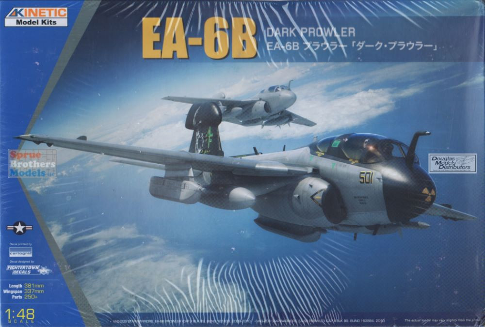 KIN48075 1:48 Kinetic EA-6B Dark Prowler - Sprue Brothers Models LLC