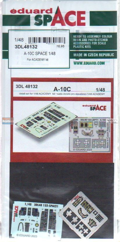 EDU3DL48132 1:48 Eduard SPACE - A-10C Thunderbolt II (ACA kit) - Sprue ...