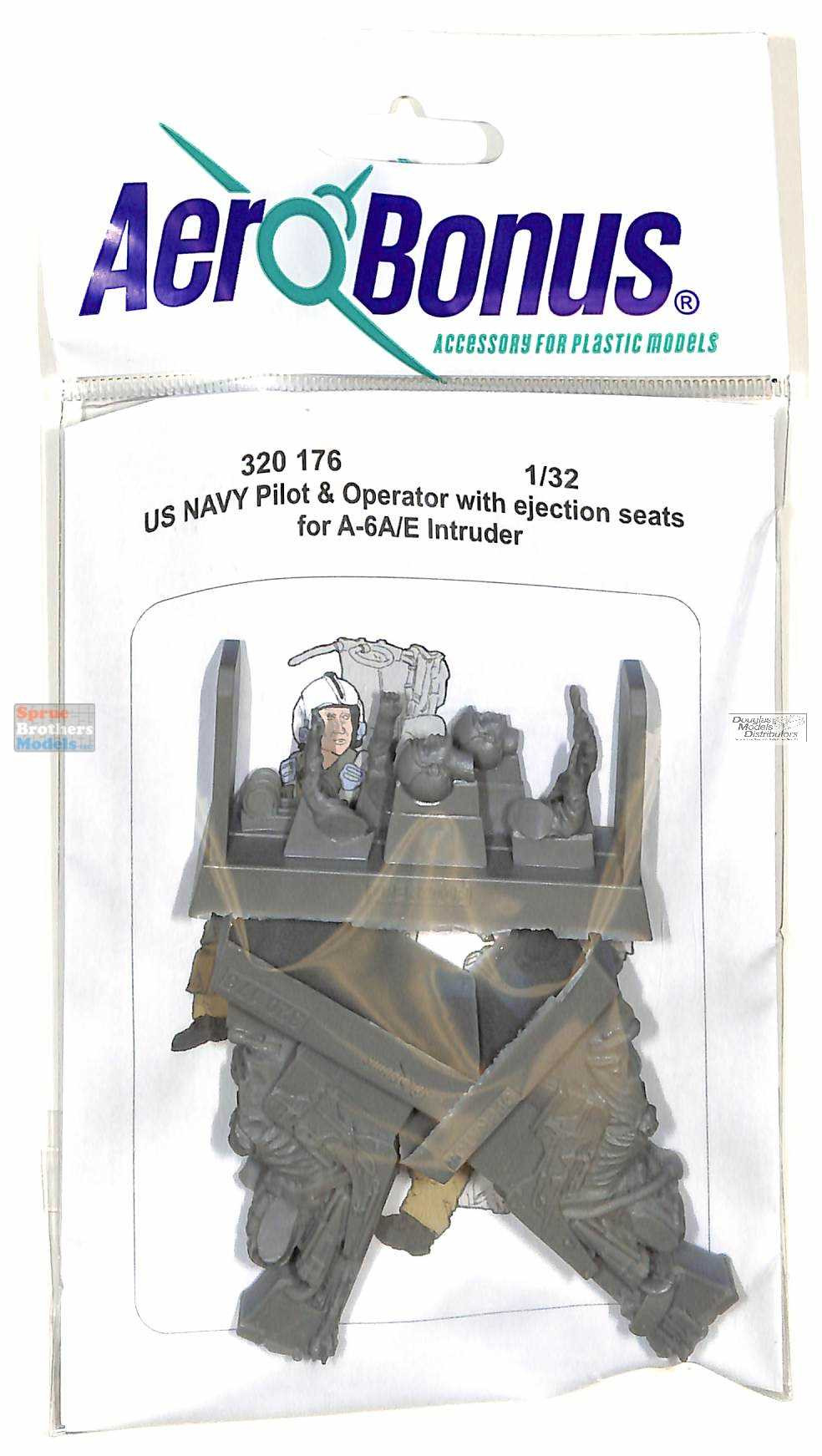 ARSAB320176 1:32 AeroBonus A-6A A-6E Intruder US Navy Pilot & Operator ...