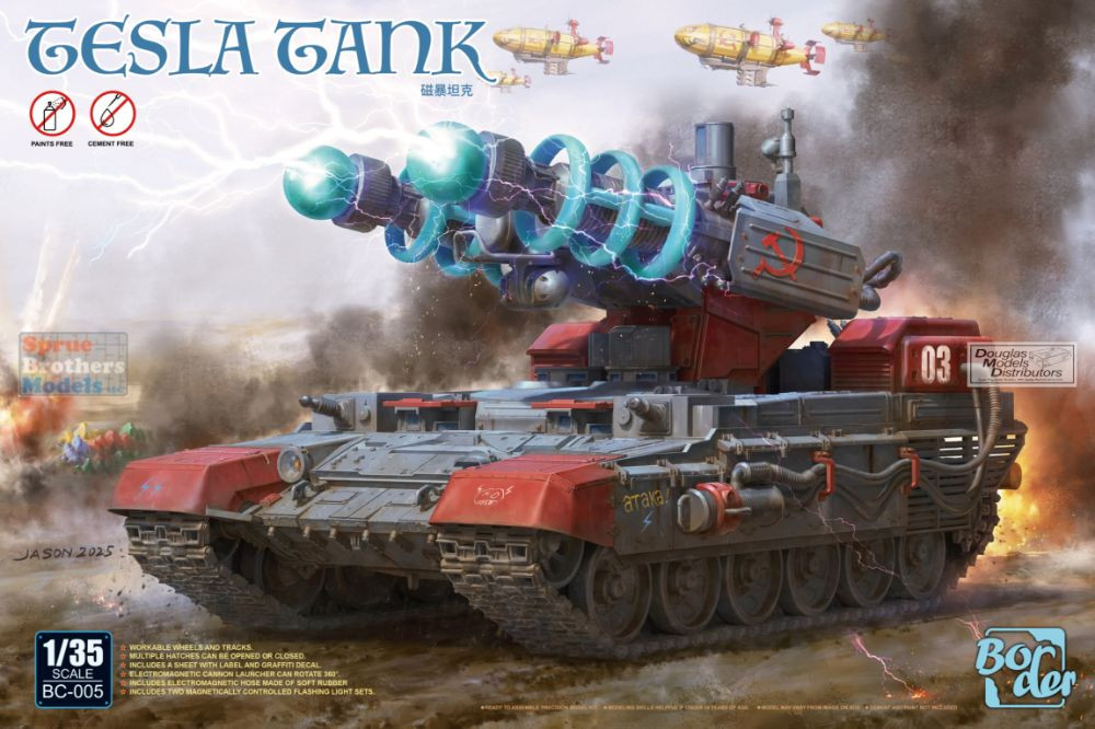 Armor - Model Kits - Border Model - Sprue Brothers Models LLC
