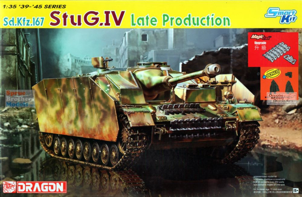 DML6612 1:35 Dragon Sd.Kfz.167 StuG.IV Late Production - Smart Kit ...