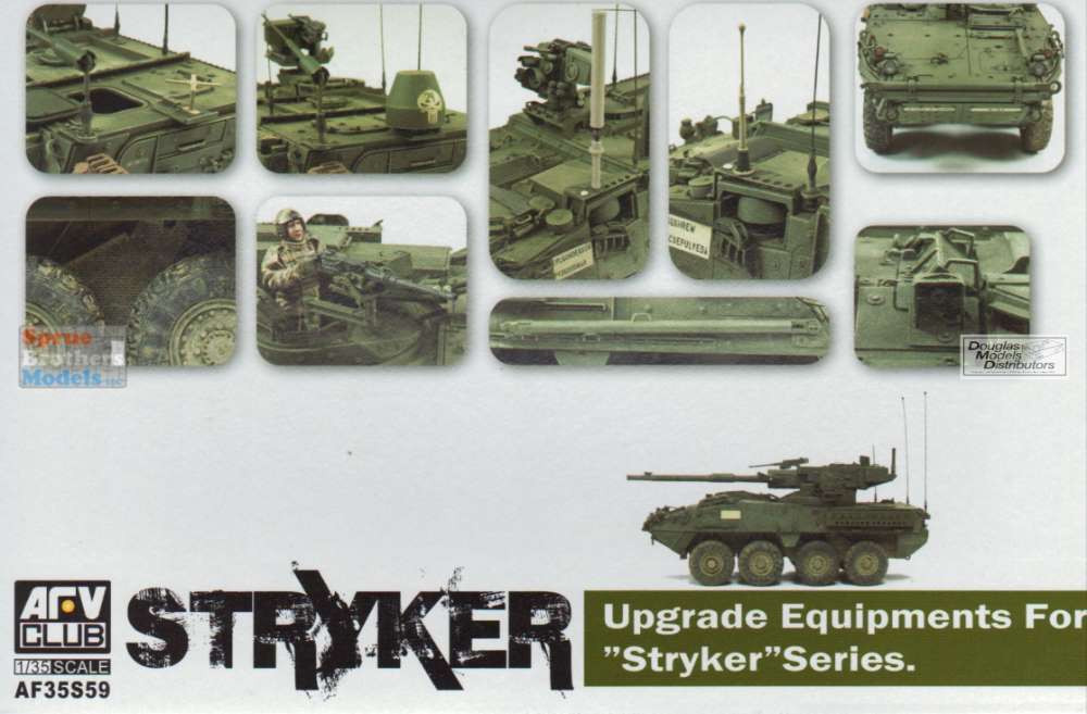 AFV35S59 1:35 AFV Club Stryker Upgrade Equipment for Stryker Series ...