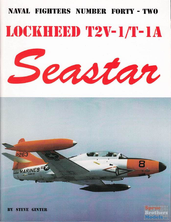 GIN042 Naval Fighter #42 - Lockheed T2V-1 / T-1A Seastar - Sprue ...