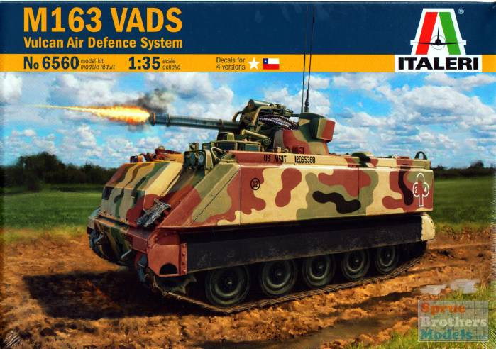ITA6560 1:35 Italeri M163 Vulcan Air Defence System (VADS) - Sprue ...