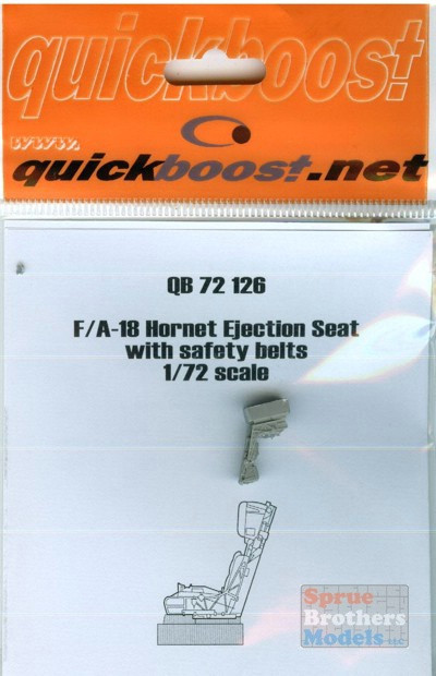 QBT72011 1:72 Quickboost F-4 Phantom II Ejection Seat w/ Safety Belts ...