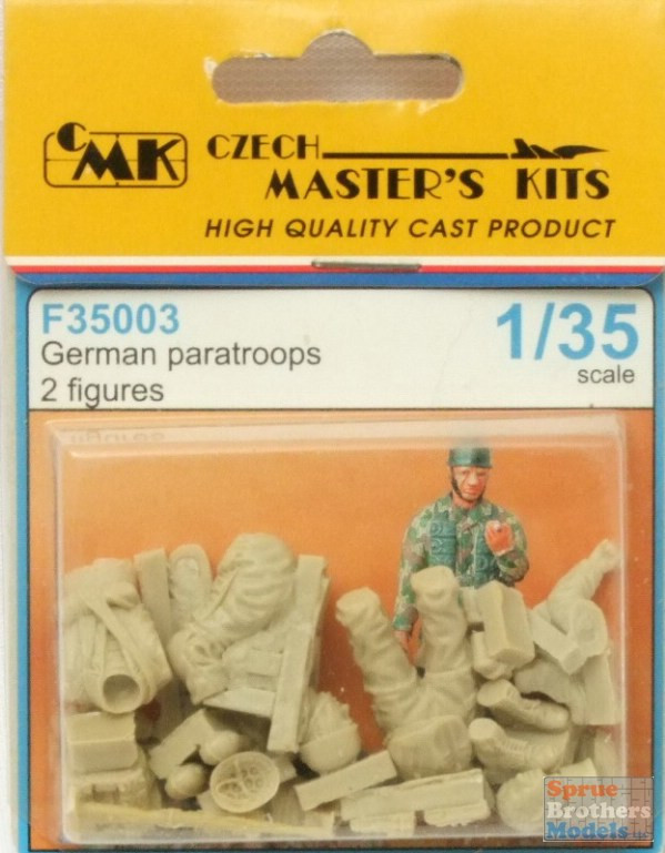 CMKF35003 1:35 CMK Figures - German Paratroops - Sprue Brothers Models LLC