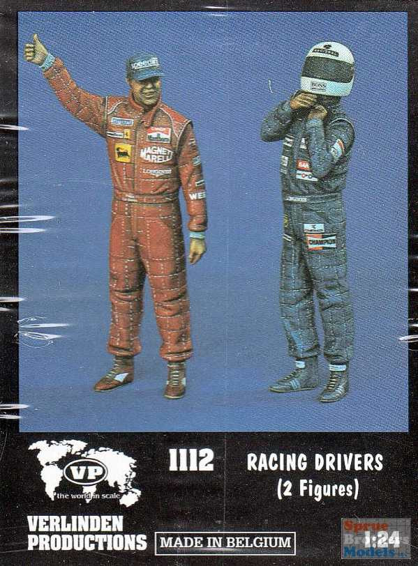 VER1112 1:24 Verlinden Figure Set - Racing Drivers (2 figures) - Sprue ...