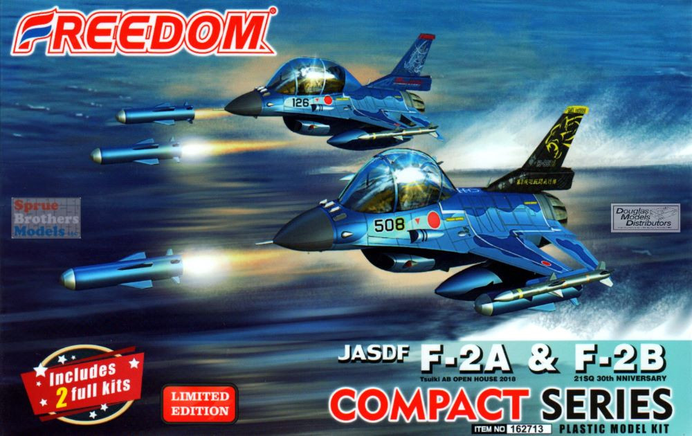 FMK162712 Freedom Model Kits Compact Series - ROCAF F-16C / F-16D Block ...