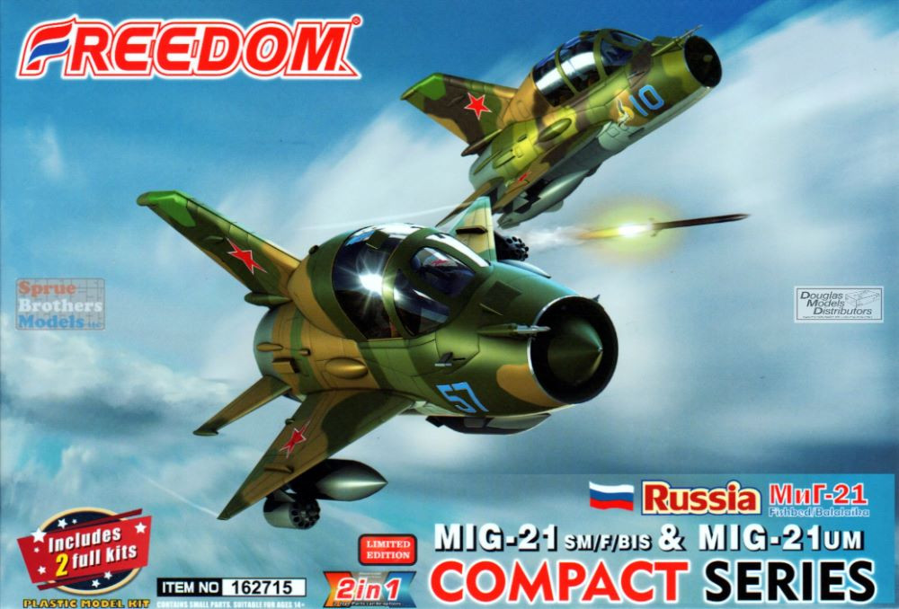 FMK162712 Freedom Model Kits Compact Series - ROCAF F-16C / F-16D Block ...