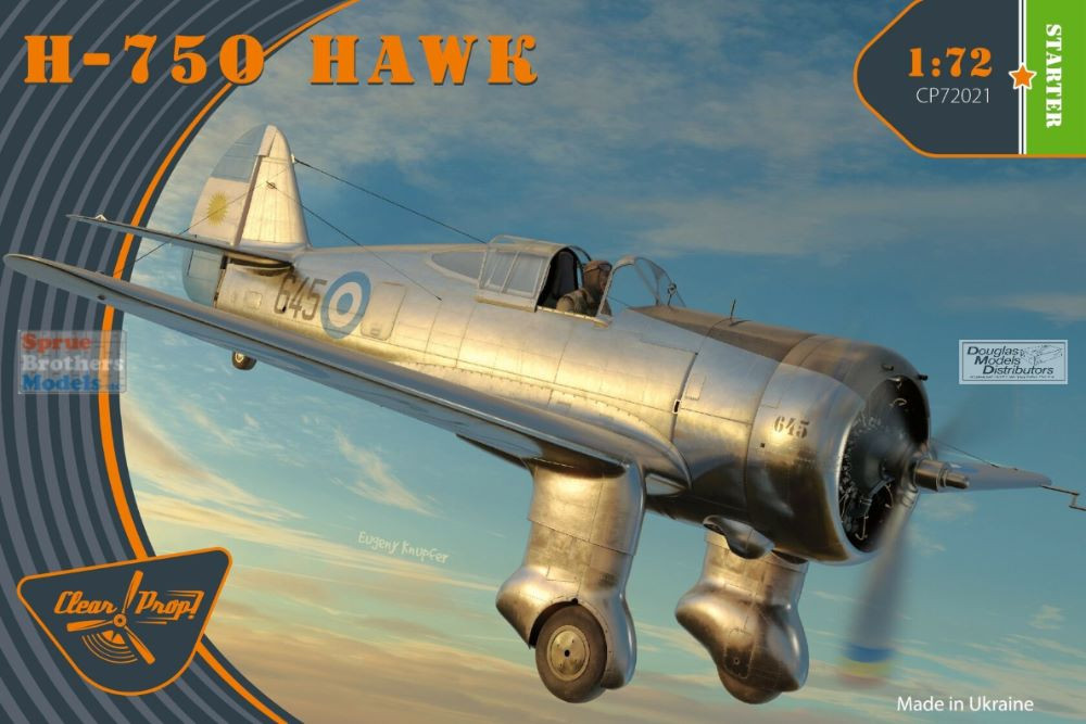 CLPCP72021 1:72 Clear Prop Models H-75O Hawk - Sprue Brothers Models LLC