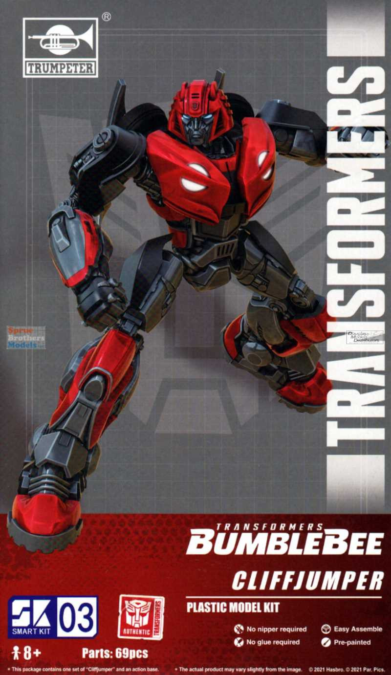 TRP08118 Trumpeter Transformers Bumblebee - Cliffjumper (Easy Build ...
