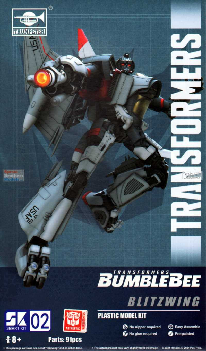 TRP08101 Trumpeter Transformers Bumblebee - Blitzwing (Easy Build ...