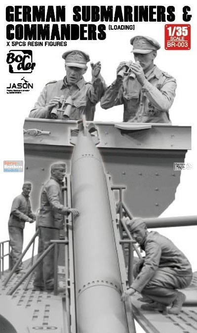 BDMBR003 1:35 Border Model German Submariners & Commanders [Loading ...