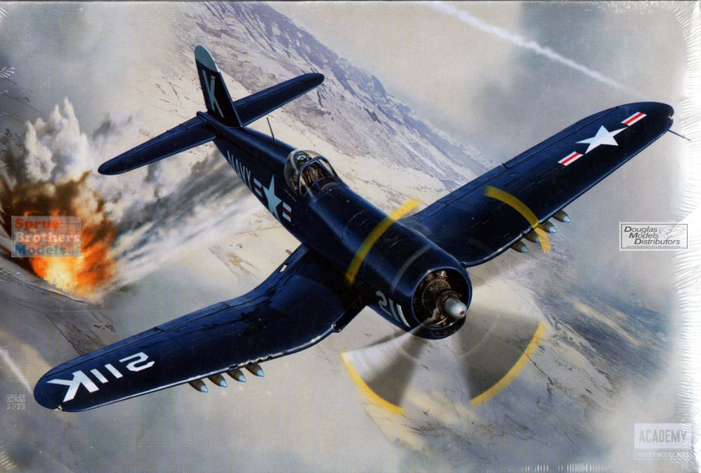 ACA12353 1:48 Academy USN F4U-4 Corsair 'Battle of Jangjin Reservoir ...