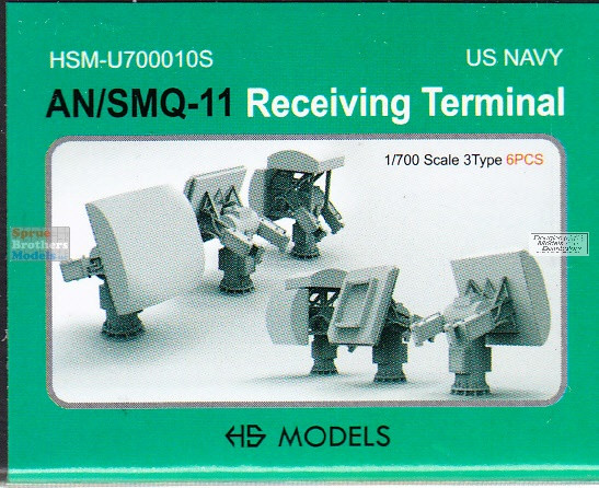 HSMU700010U 1:700 HS Models US Navy AN/SMQ-11 Receiving Terminal ...