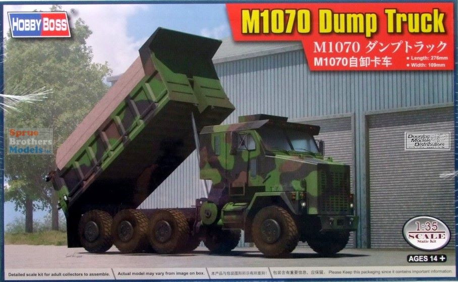 HBS85526 1:35 Hobby Boss M1070 Dump Truck - Sprue Brothers Models LLC