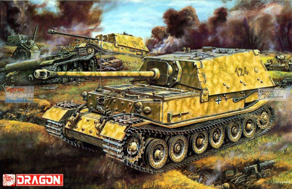 DML6726 1:35 Dragon Sd.Kfz.184 Ferdinand Kursk 1943 - Sprue Brothers ...