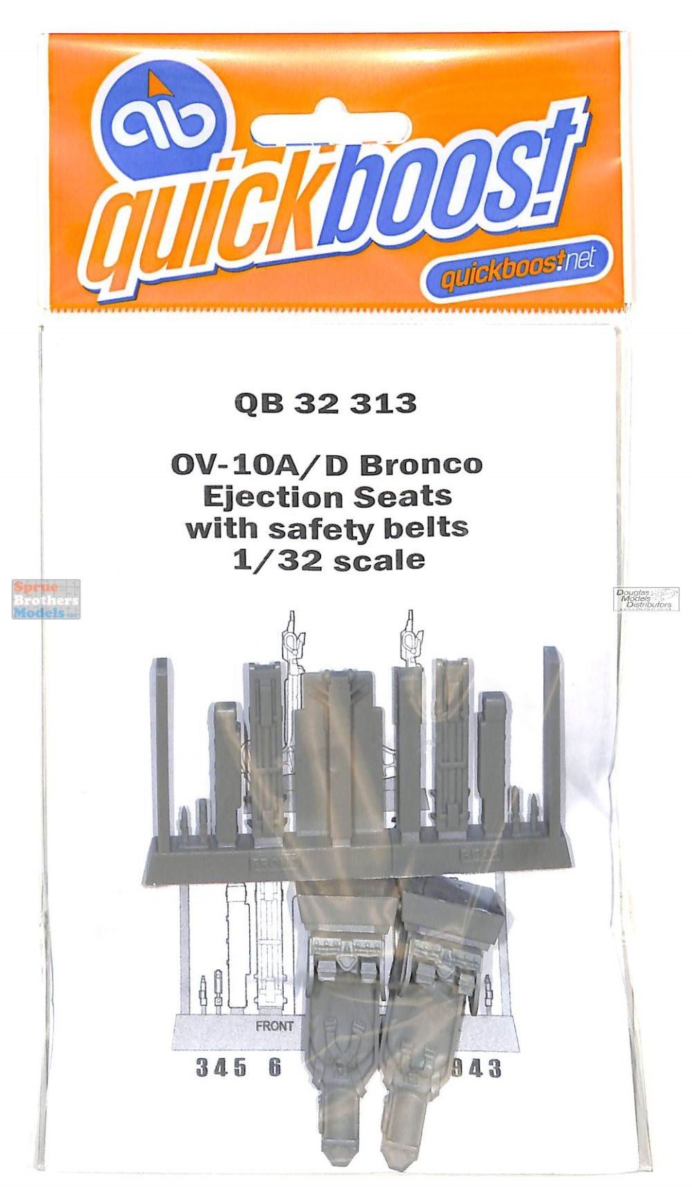 QBT32313 1:32 Quickboost OV-10A OV-10D Bronco Ejection Seats with ...