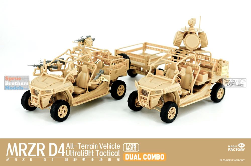 MGF2005 1:35 Magic Factory MRZR D4 UltraLight Tactical All-Terrain ...