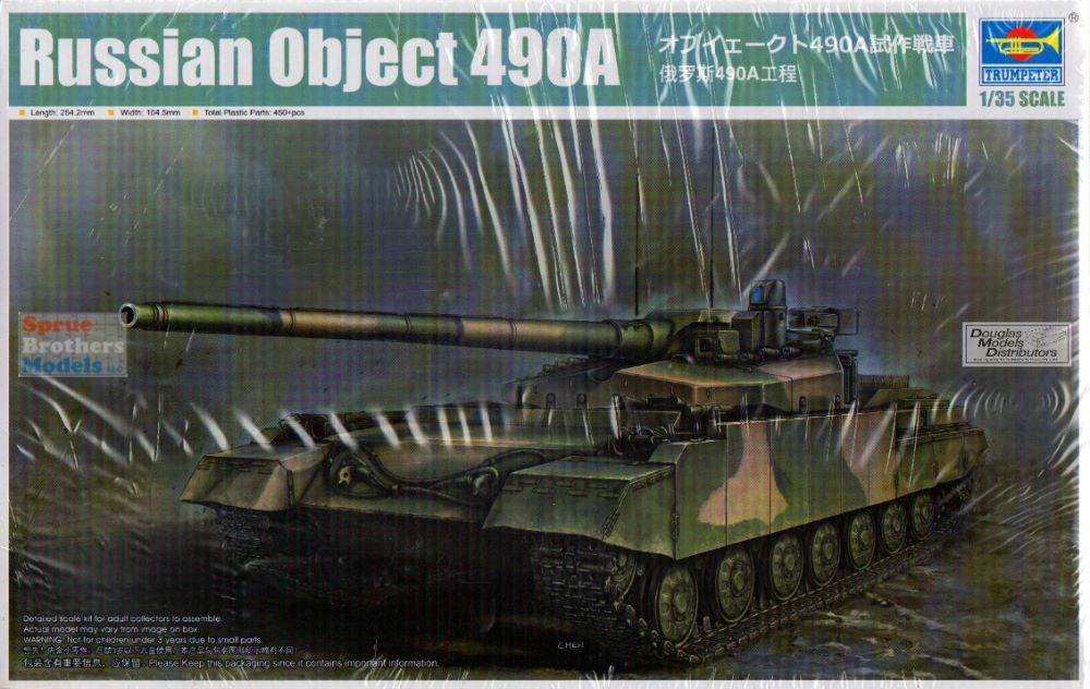 TRP09607 1:35 Trumpeter Russian Object 490A - Sprue Brothers Models LLC