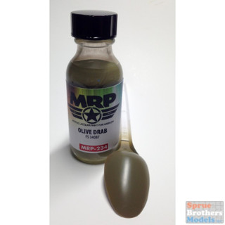 MRP234 MRP/Mr Paint - Olive Drab FS 34087 30ml (for Airbrush only ...